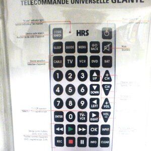 HRS-GLOBAL | Other | New Jumbo Universal Remote Control Tv Remote Tv ...
